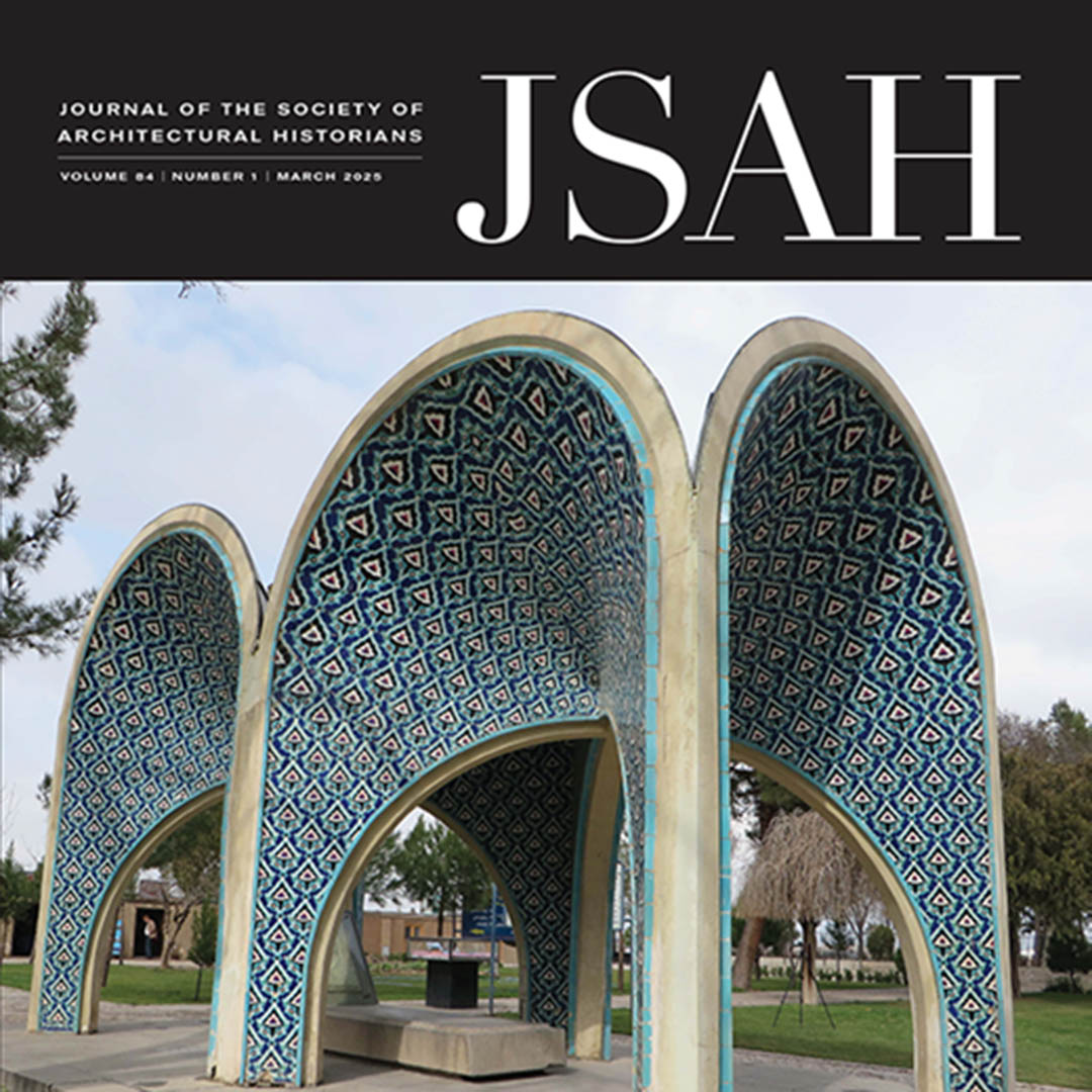 Prestigious publication for architectural history research - School of ...